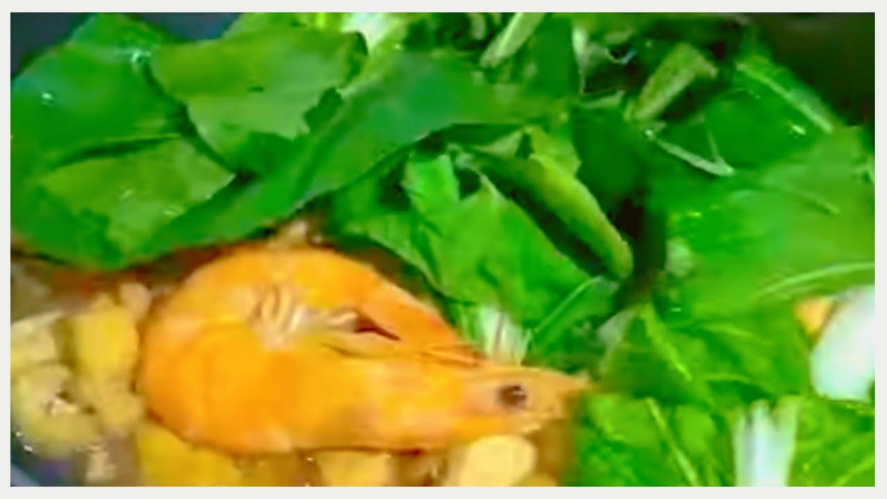SAUTEED PECHAY AND SHRIMP / WITH TOKWA/ mommy yourz - YouTube
