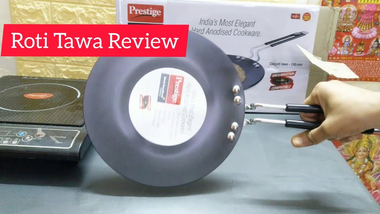 Prestige Roti Tawa | Hard Anodised Tawa | How to use Induction for roti ...