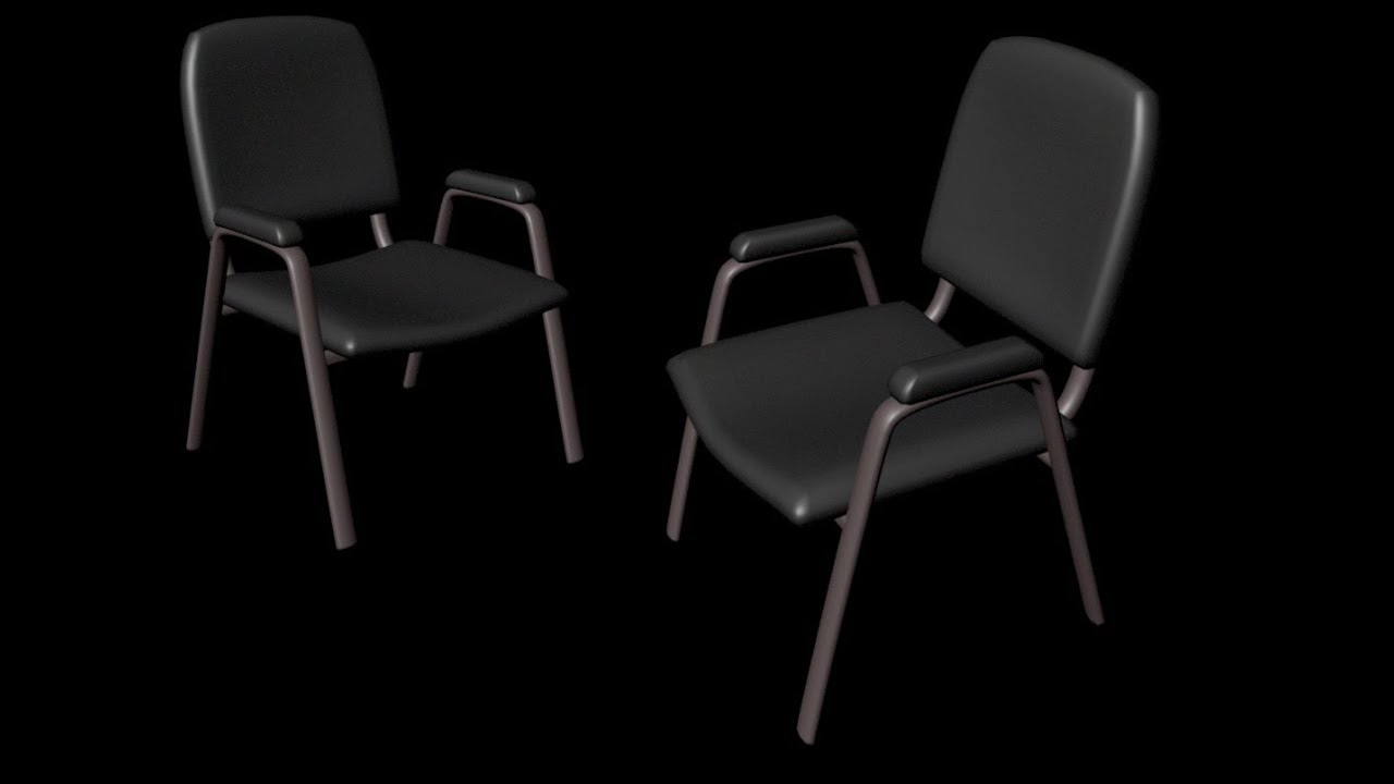 7- 3D RECEPTION CHAIR MODELING #MAYA - YouTube