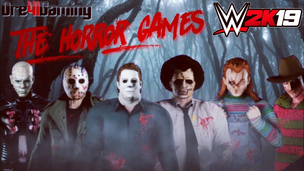 WWE2K19: Horror Games Candyman V Pinhead - YouTube