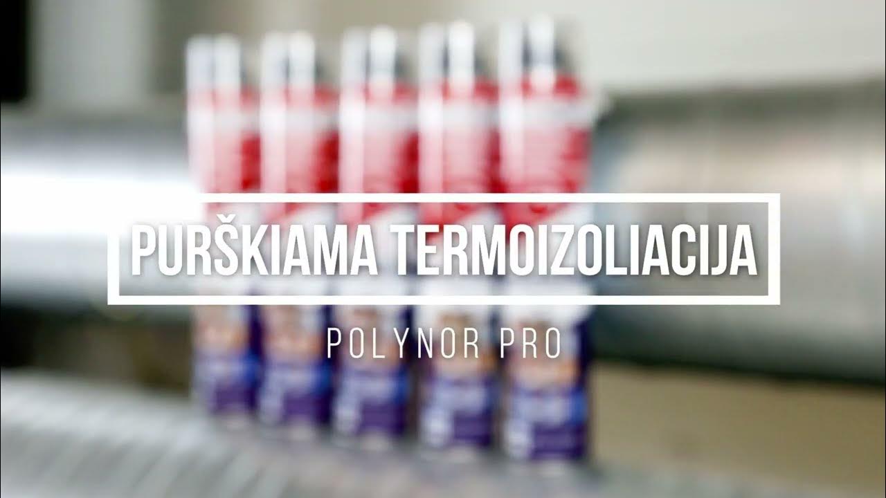 Spalvų sala | Purškiama termoizoliacija Polynor Pro | INSOLA - YouTube