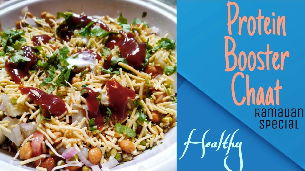 Protein Chaat Ramadan Special || how to make sprouts Chaat || chana ...