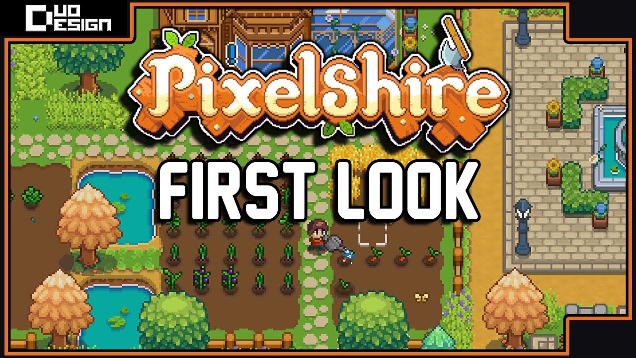 Build Your Own Town in this Farm Sim! | Pixelshire - YouTube