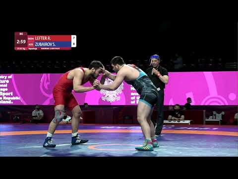 Repechage FS - 97 kg: R. LEFTER (MDA) v. S. ZUBAIROV (AZE)