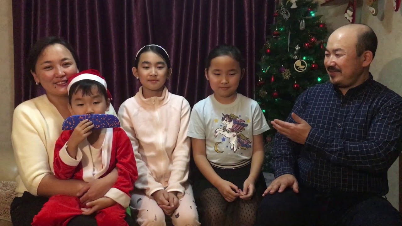 Badmaa's family greetings, 2019 - YouTube
