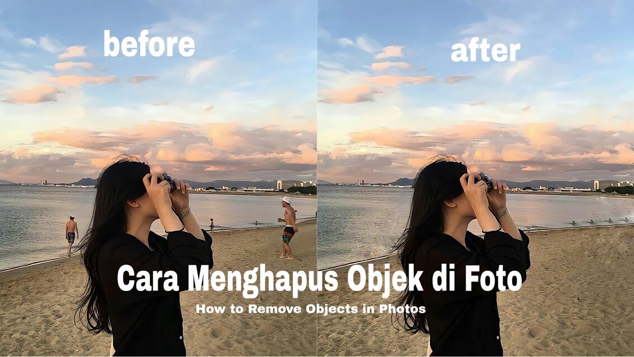 Cara Menghapus Objek di Foto || How to Remove Objects in Photos‌ - YouTube