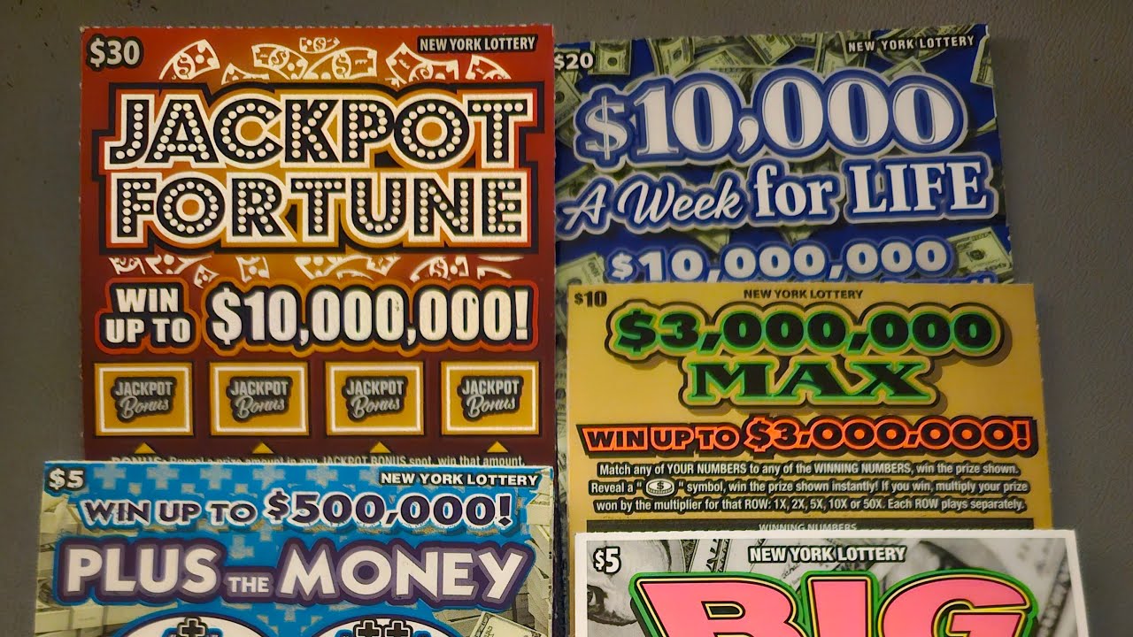 NY Lottery scratch off tickets - YouTube