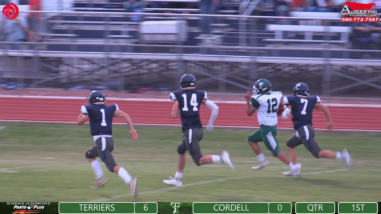 Terrier TV Presents Thomas Terriers vs Cordell Blue Devils Football ...
