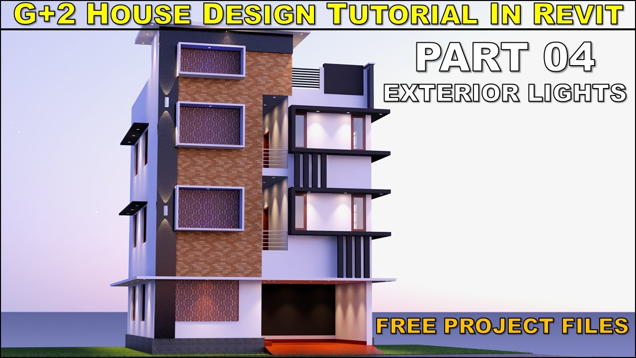 G+2 HOUSE | PART 04 | COMPLETE STEP BY STEP DESIGN | REVIT TUTORIAL ...