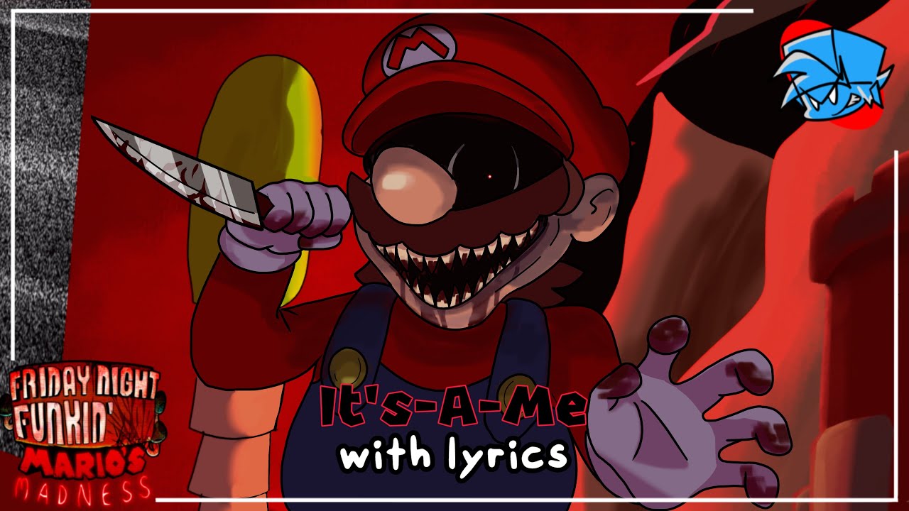 It's-A-Me WITH LYRICS - FNF: Mario's Madness V2 Cover - YouTube