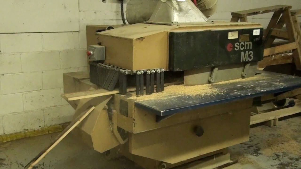 SCM M3 GANG RIP SAW - MACHINE ADVISORS - YouTube