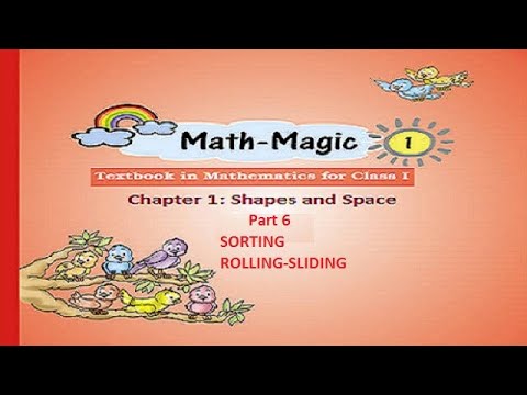CBSE, Class 1, Maths, Chapter 1, Part 6, Shapes and Space, SORTING ...