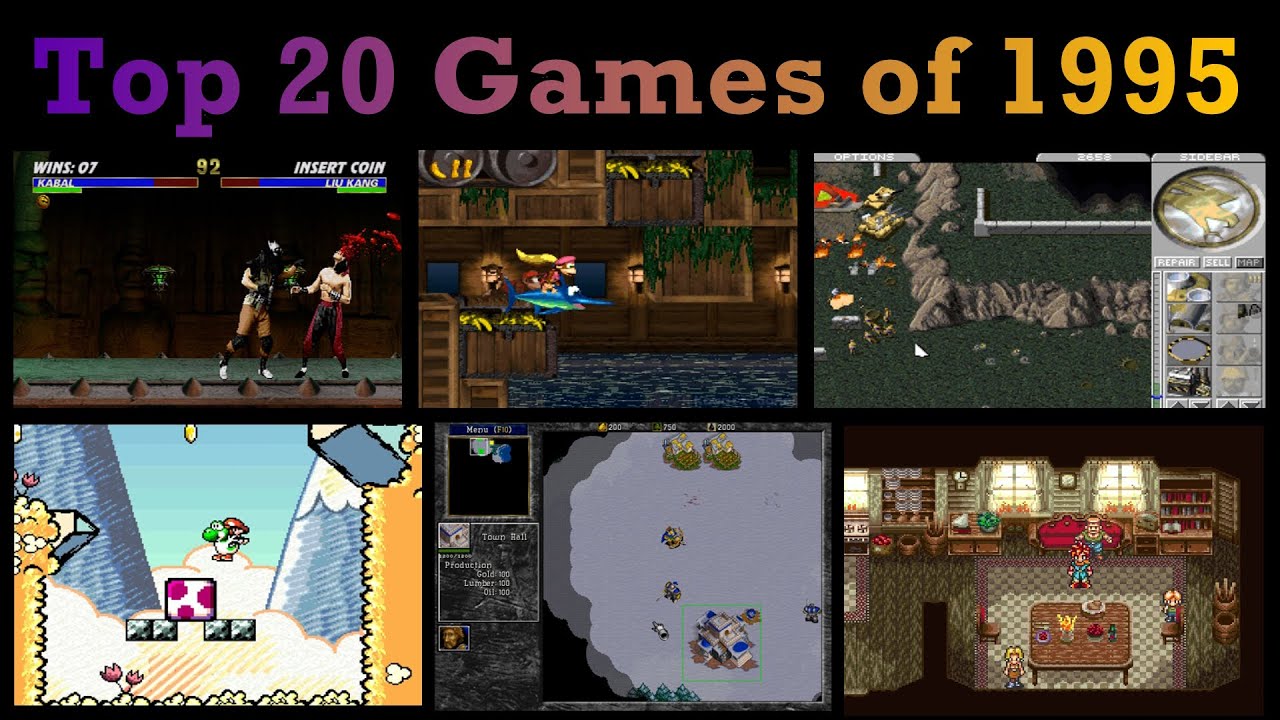 Top 20 Games of 1995 - YouTube
