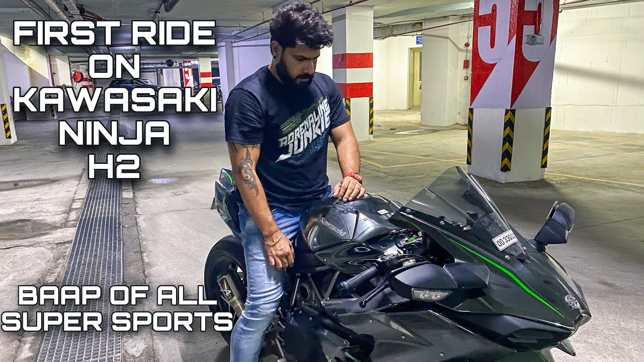 FIRST RIDE ON "KAWASAKI NINJA H2". - YouTube