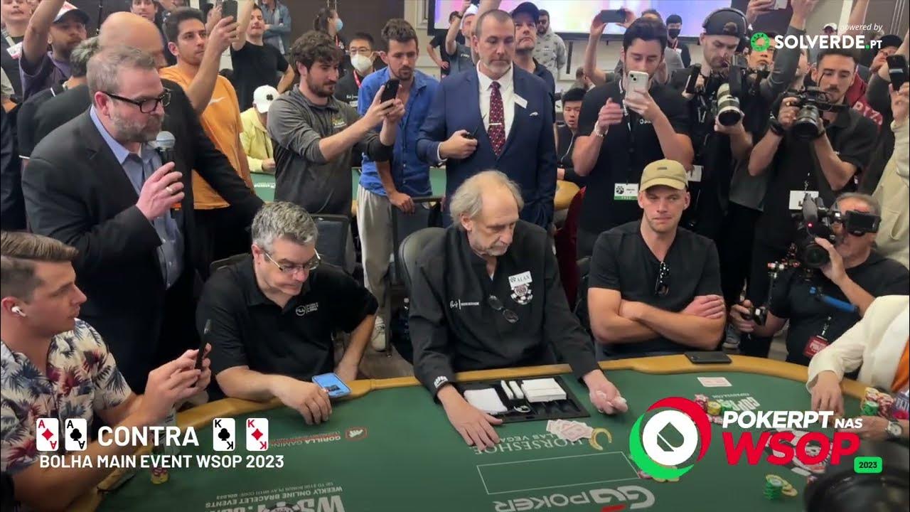 Bolha Main Event World Series Of Poker 2023 - 3 Mãos - YouTube
