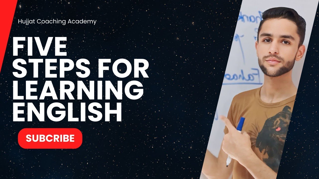Five Easy Steps For Learning English Language - YouTube