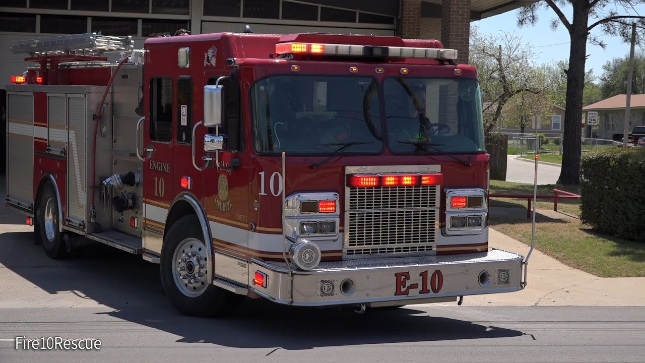 Tulsa FD Engine 10 Responding - YouTube