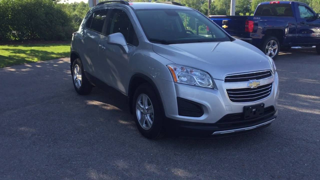 2016 Chevrolet Trax LT Silver Ice Metallic Roy Nichols Motors Courtice ...