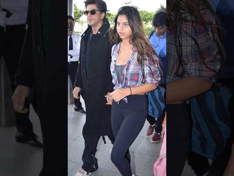 Shahrukh Khan with daughter Suhana Khan, daughter of Shahrukh Khan #shahrukh