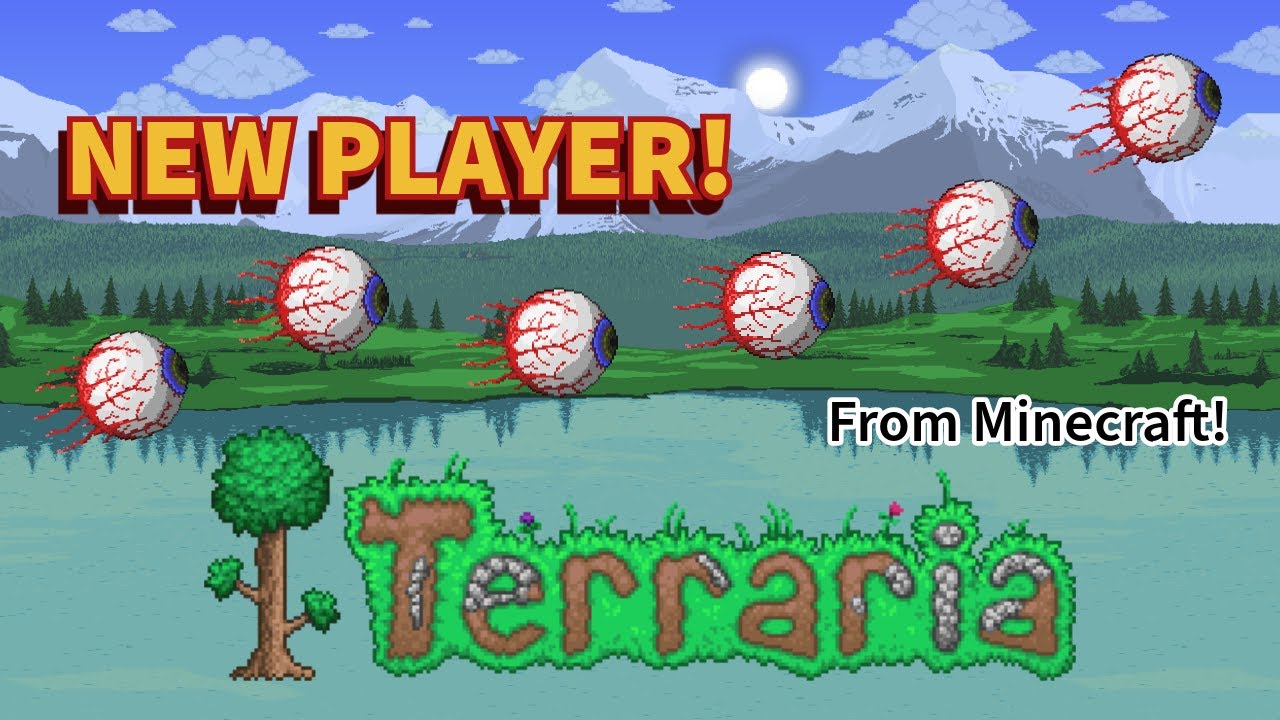 Minecraft Player Discovers Terraria! (I'm screwed) - YouTube