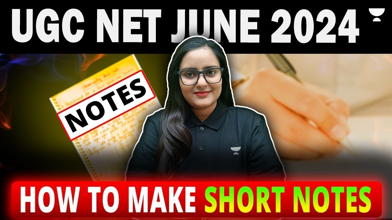 How to Make Short Notes | UGC NET June 2024 Power Notes 🔥| by Parul ...