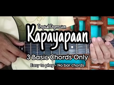 Kapayapaan - Tropical Depression | Guitar Tutorial For Beginners (Easy ...