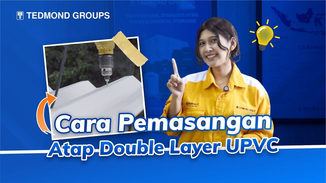 Cara Pemasangan Atap Double Layer UPVC - YouTube