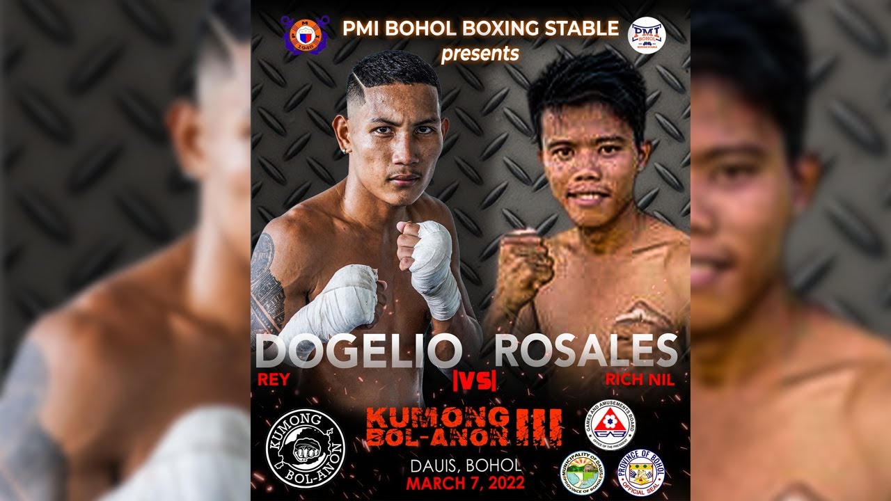 Rey Dogelio Vs. Rich Neil Rosales FULL FIGHT | Kumong Bol-anon III ...