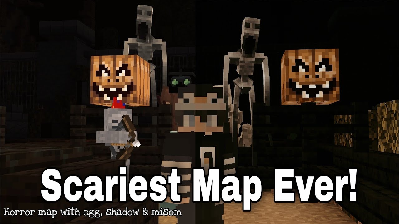 Minecraft - I Played On The SCARIEST Map Ever! - YouTube