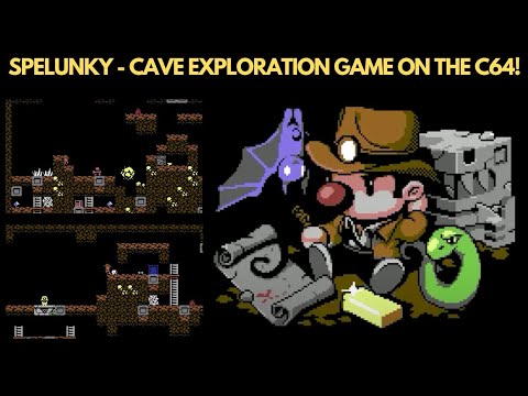 Spelunky 64 - New C64 version by Paul Koller and Mikkel Hastrup! - YouTube