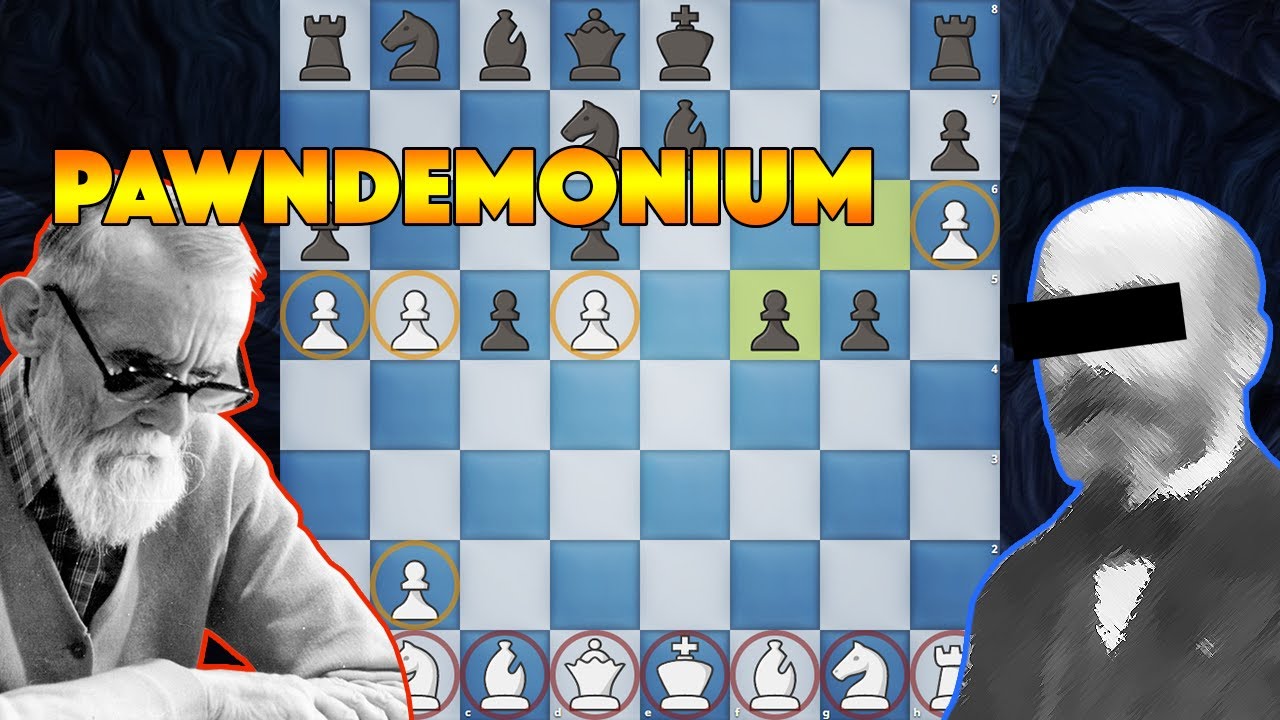 Pawndemonium - The Immortal Pawns Game | Diemer vs Heiling | Nuremberg ...