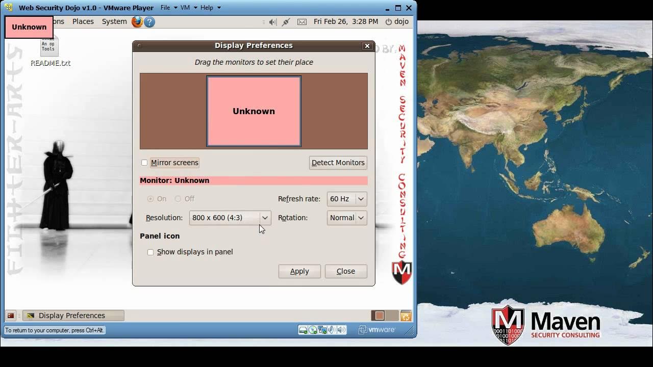 Installing Web Security Dojo with VMware - YouTube