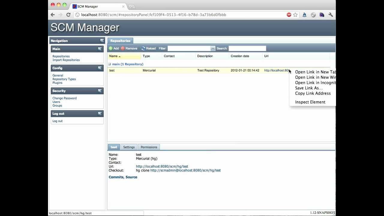SCM-Manager first steps - YouTube