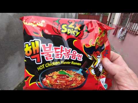 SAM YANG 2X Spicy Noodle Challenge and Bagong Silang Bgy 176