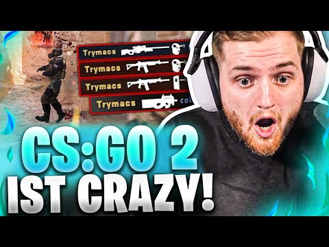 💥😍MEIN ERSTES mal CSGO 2! | VIEL zu GEILES GAME! - ESPORTLER carried UNS?