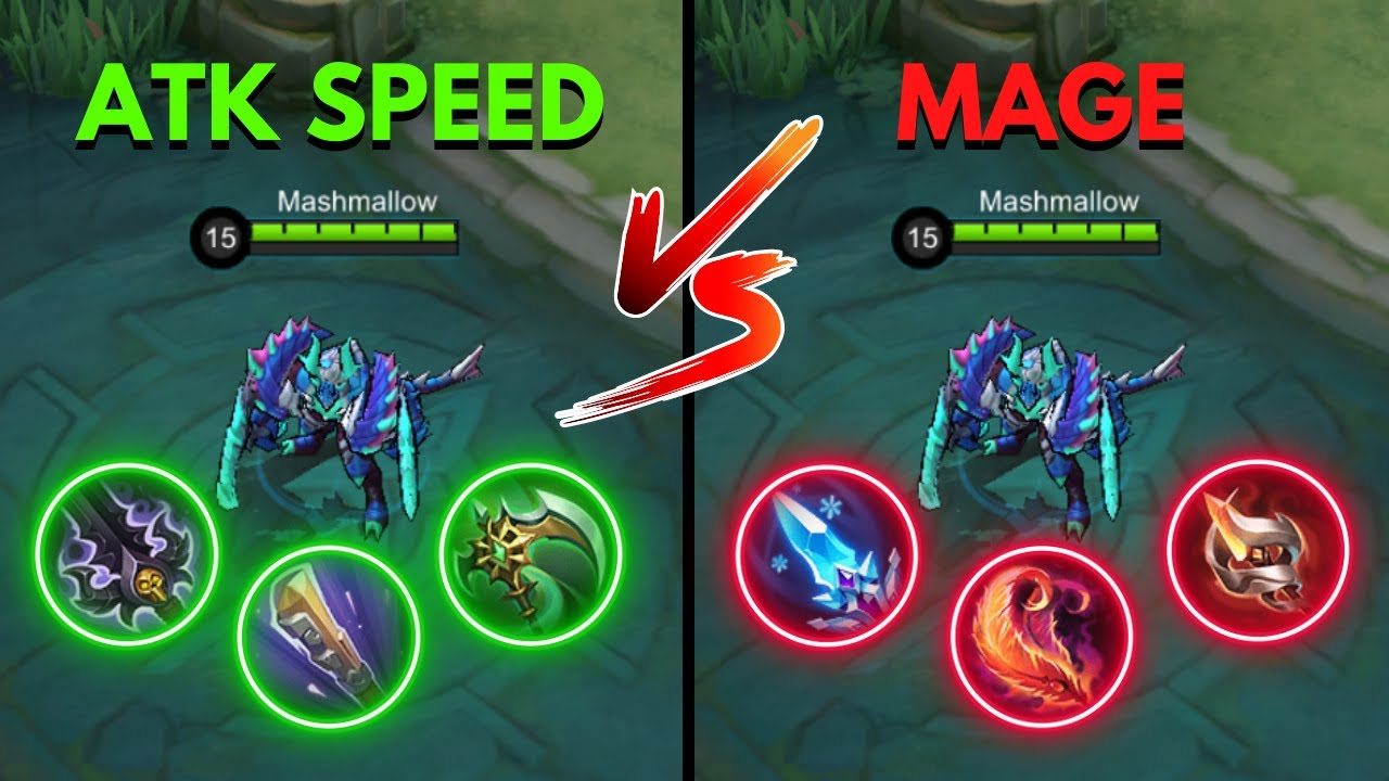 attack speed vs mage build thamuz - YouTube