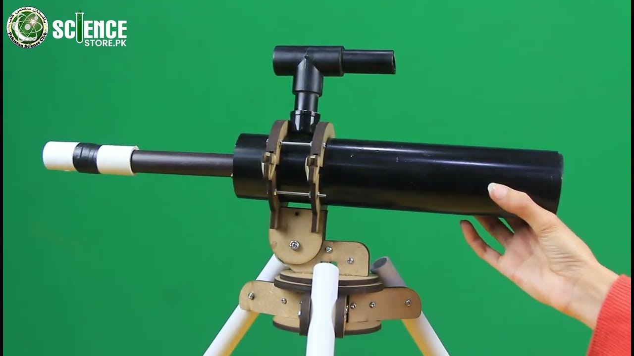 DIY Manual Alt-Azimuth Mount with Tripod Video Tutorial - YouTube