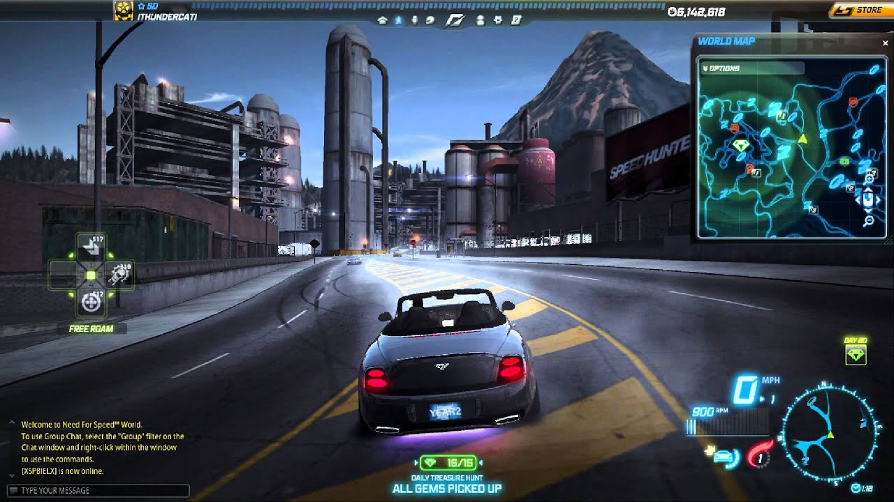 NEED FOR SPEED WORLD NFSW bentley trea day 21 juggernaut 2 st ...