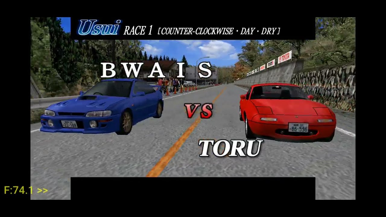 Initial D Arcade Stage 3 - Legend Of The Street W/ Subaru Impreza GC8 ...