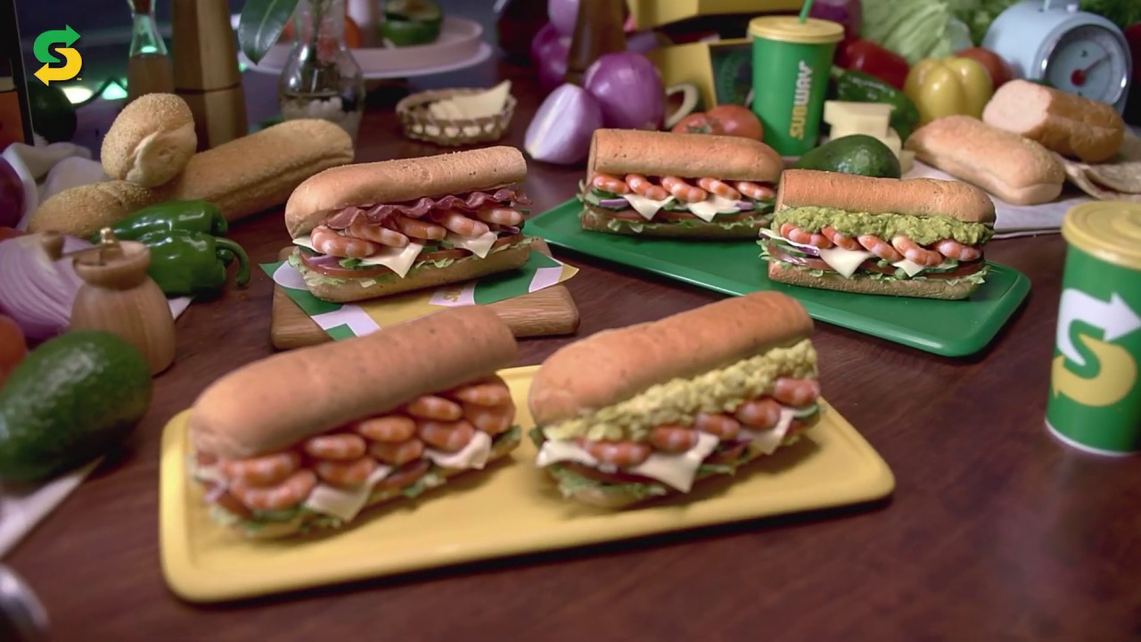 Subway Taiwan Shrimp Avocado 40 Second TVC - YouTube