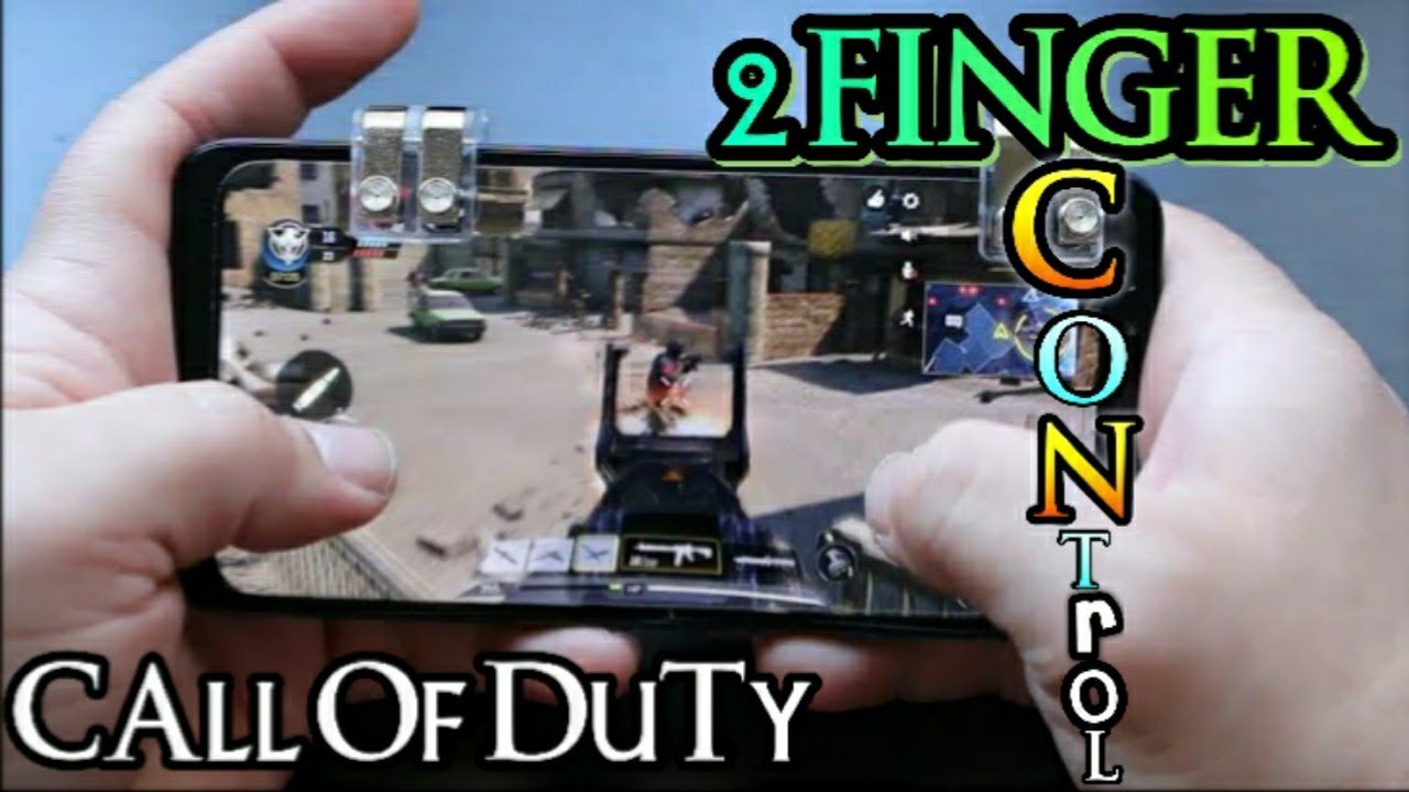 2 finger Best Custom controls Call Of Duty Mobile - YouTube
