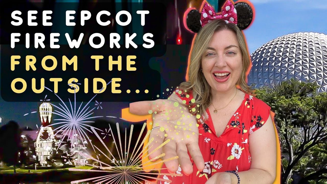 POV EPCOT Fireworks Show View from DISNEY SKYLINER | Disney Planning Tips 2023 - YouTube