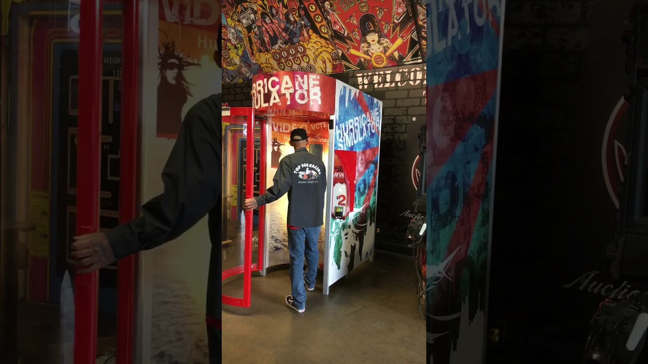 HURRICANE SIMULATOR MACHINE - YouTube