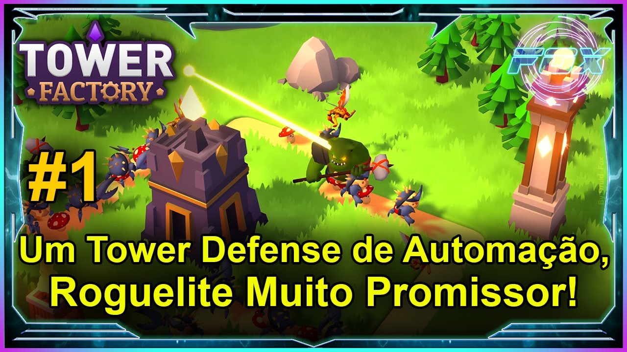 (Demo)#1 Um Tower Defense de Automação, Roguelite Muito Promissor ...