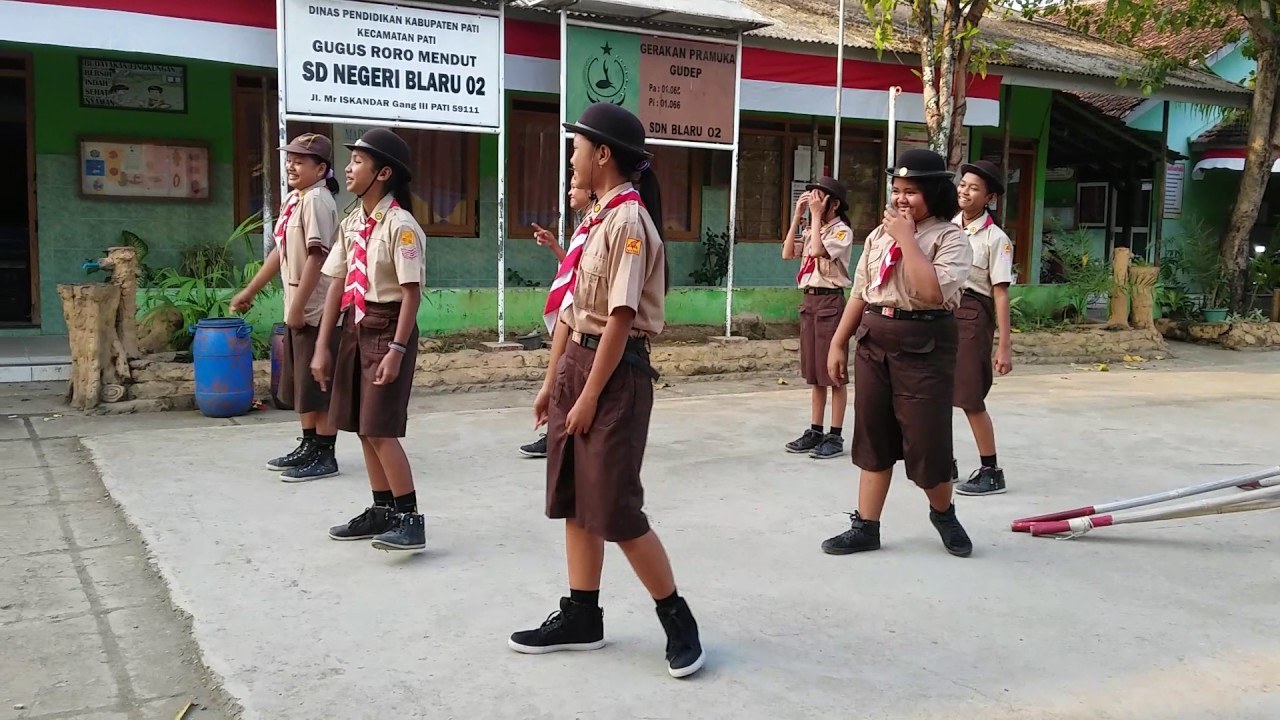 Latihan persami lucu - YouTube