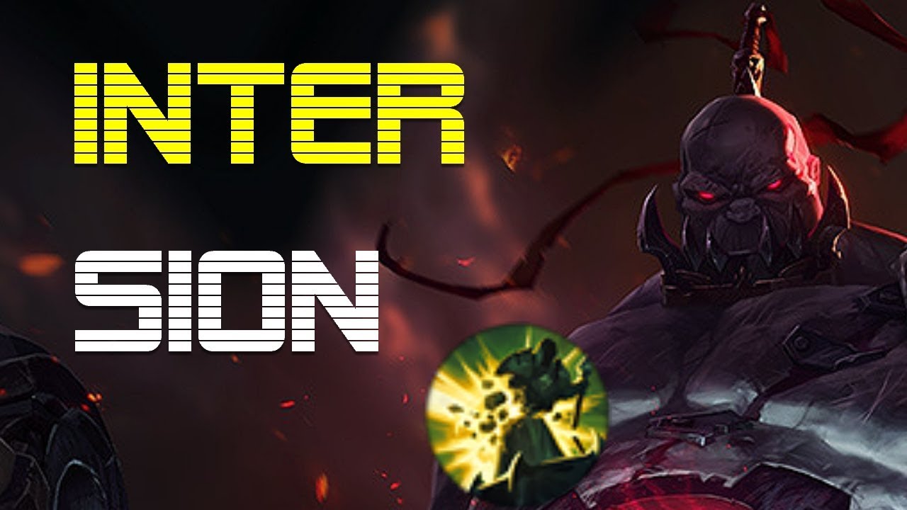 [ITA - SUB ENG] Inting Sion: intentional feeding Sion in S8 è BROKEN ...