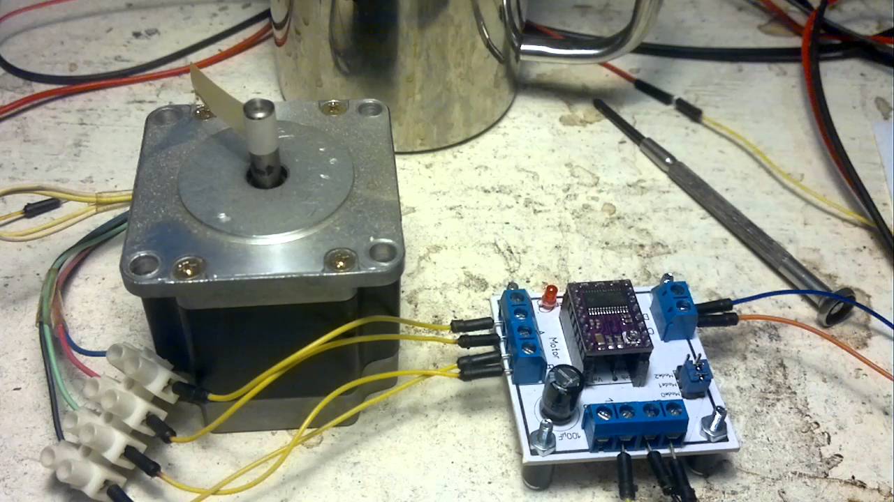 DRV8825 - Test - YouTube