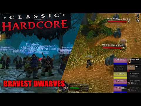 THE CRAZIEST DEATH RUN I'VE EVER DONE ON HARDCORE WOW