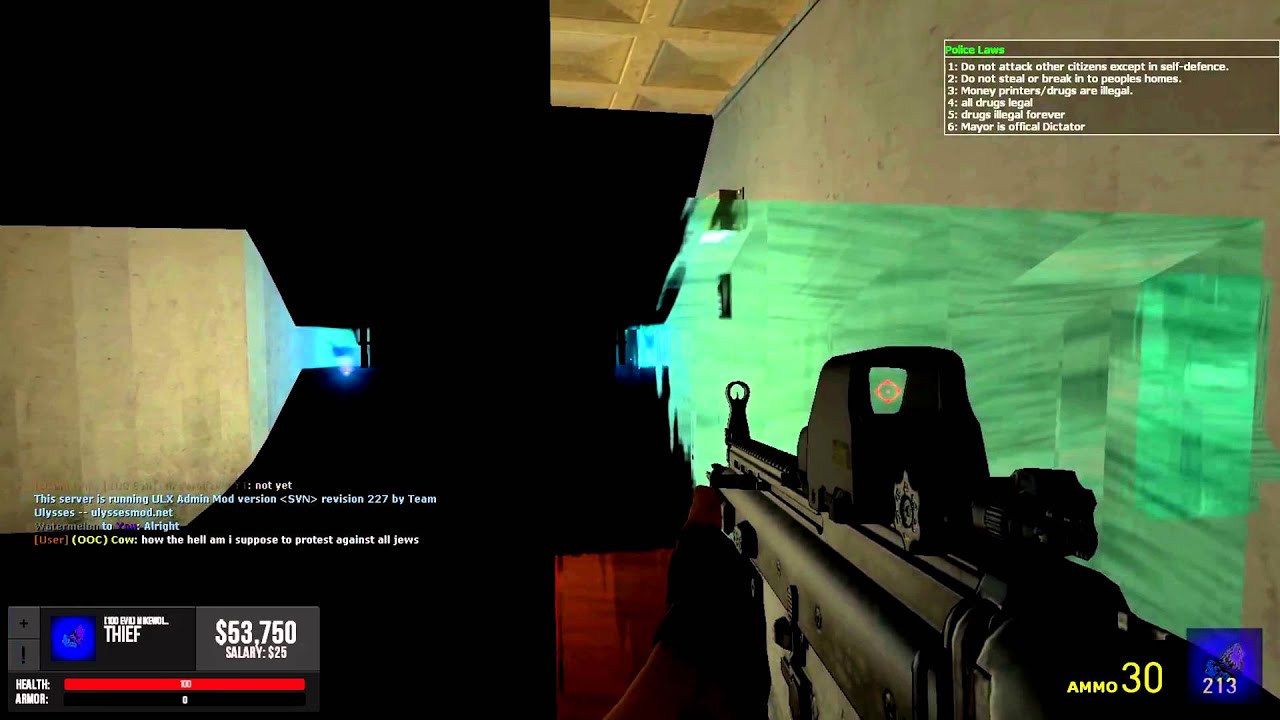 Garrys mod DarkRP | Gmod Police RAID // HD 60fps - YouTube