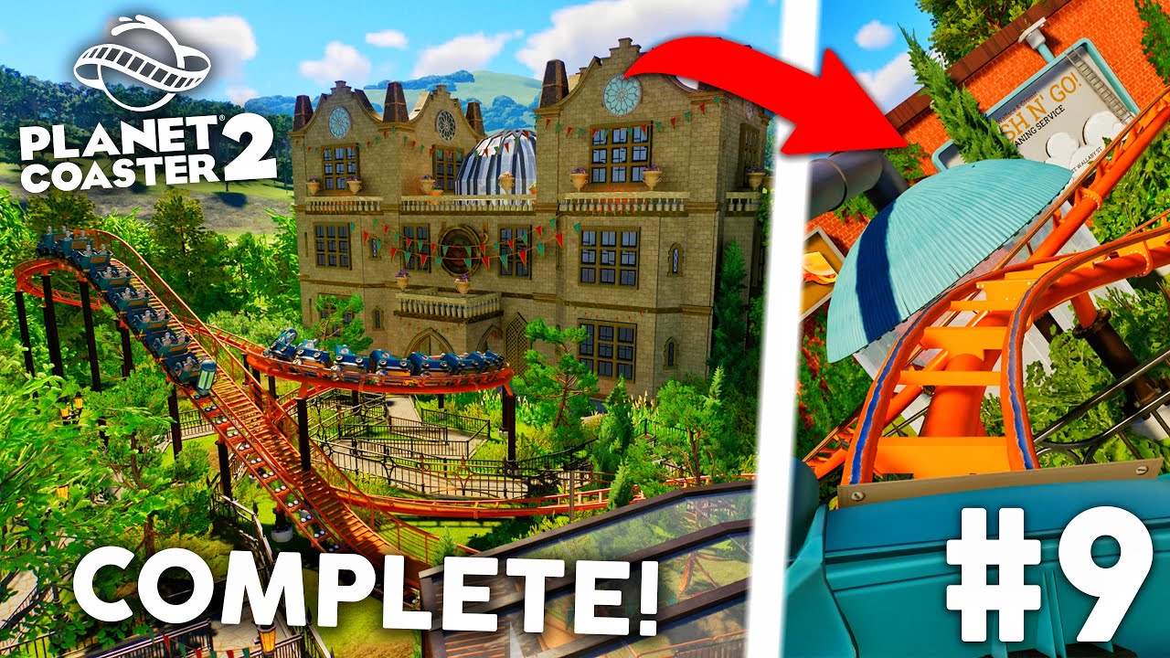 Planet Coaster 2 NEW Area COMPLETED in my Theme Park!! - YouTube